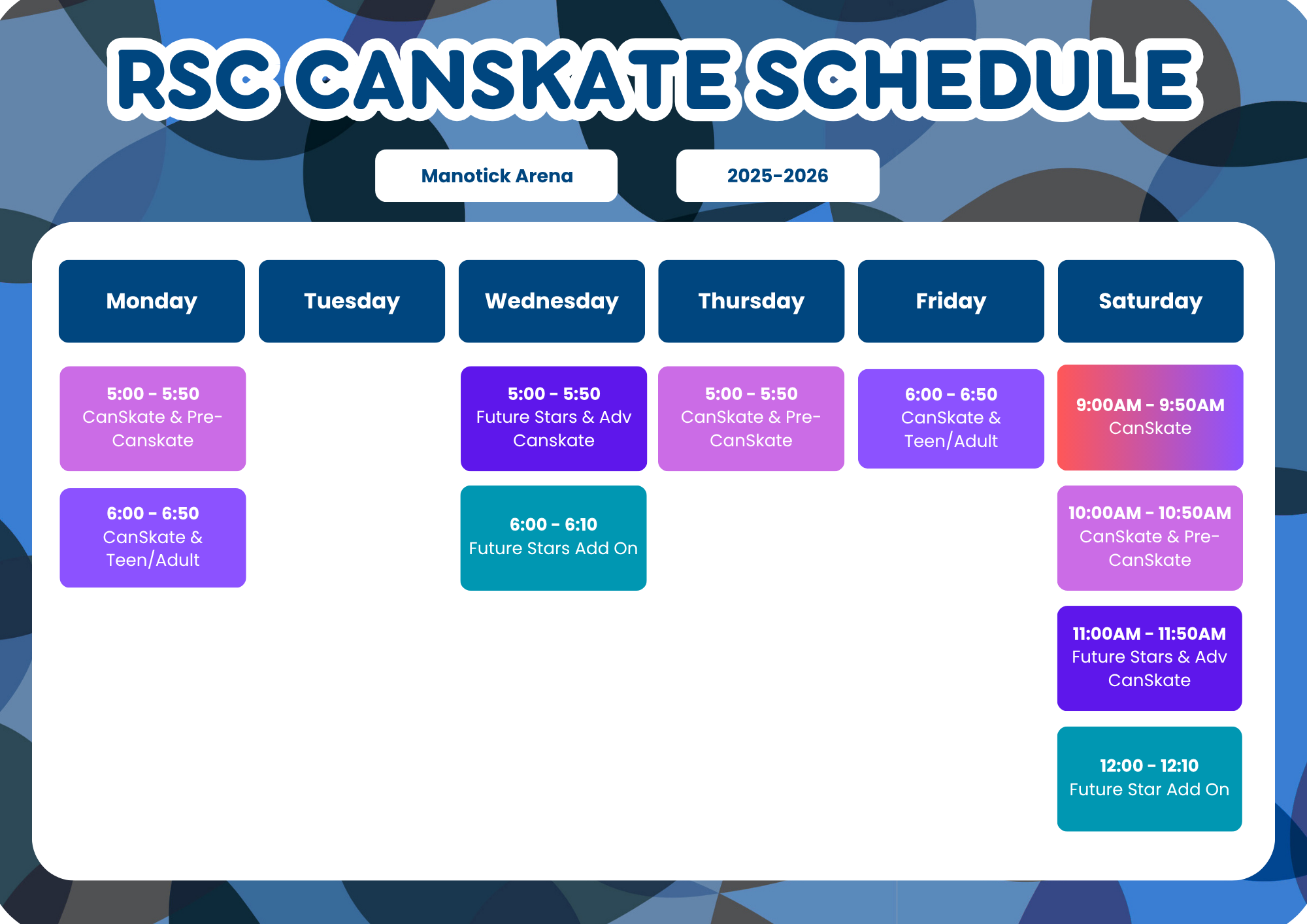 CanSkate 2025-2026 :: Rideau Skating Club Program Registration